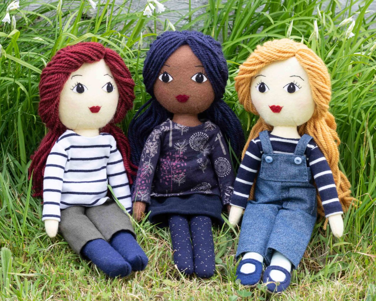 How to Make a Tilly Doll with Yarn Hair | Tilly & Puffin
